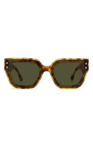 Isabel Marant 65mm Oversized Rectangular Sunglasses - 0c9b-qt