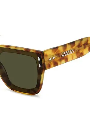Isabel Marant 65mm Oversized Rectangular Sunglasses