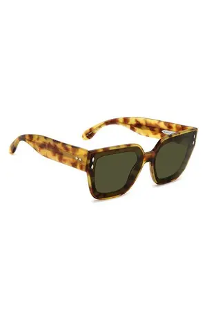 Isabel Marant 65mm Oversized Rectangular Sunglasses