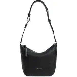 Rag & Bone Prospect Square Leather Crossbody Bag - Black Leather