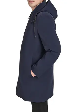 Cole Haan 3-in-1 Hooded Mackintosh - Navy