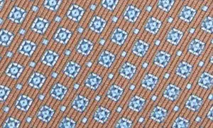 David Donahue Square Silk Tie