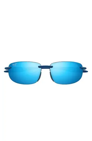 Maui Jim Ho'okipa Ultra Special Fit Polarizedplus2® 60mm Sunglasses - Blue