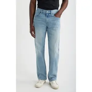 7 For All Mankind Austyn Relaxed Straight Leg Jeans - Crescent