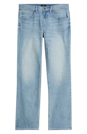 7 For All Mankind Austyn Relaxed Straight Leg Jeans - Crescent