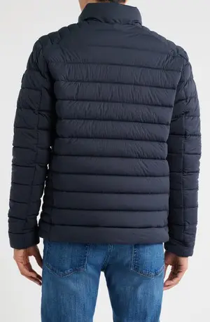 SAVE THE DUCK Ari Water Resistant Puffer Jacket - Blue Black