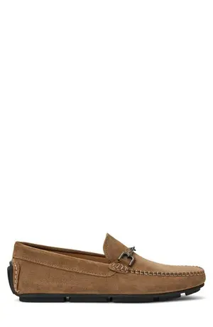 Bruno Magli Teramo Bit Driving Loafer - Taupe Suede
