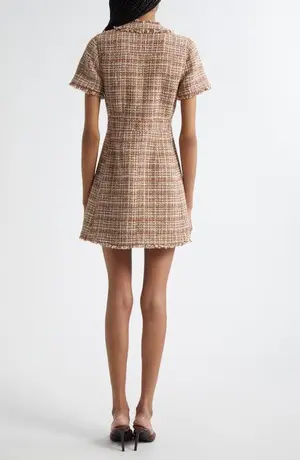 Cinq À Sept Larissa Tweed Minidress