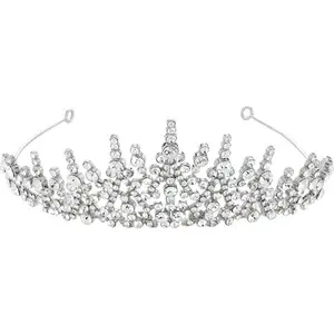 Brides & Hairpins Matea Crystal Crown - Silver