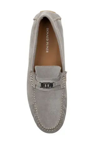 DONALD PLINER Bit Driving Loafer - Cloud Grey