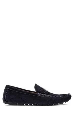 DONALD PLINER Bit Driving Loafer - Navy