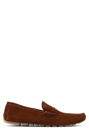 DONALD PLINER Bit Driving Loafer - Saddle