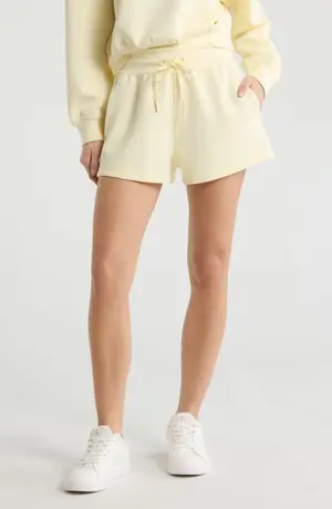 Travis Mathew Cloudscape Sweat Shorts - Pear Sorbet