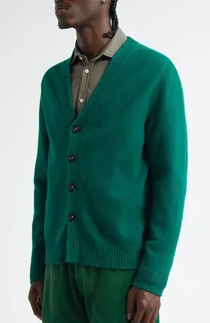 Massimo Alba Linus V-neck Virgin Wool Cardigan