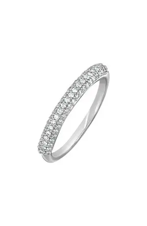 Bony Levy Audrey Diamond Stackable Ring - 18k White Gold