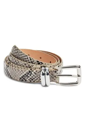 Nordstrom Katie Snakeskin Embossed Belt