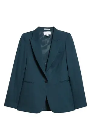 REISS Wool-blend Jacket With Peak Lapels