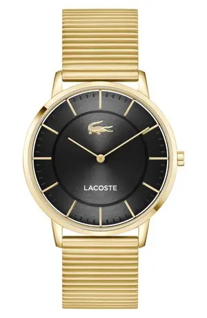 Lacoste Crocorigin Bracelet Watch - Gold