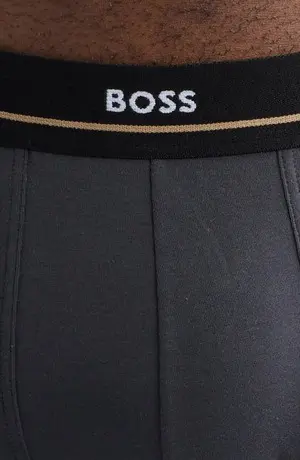 BOSS 5-pack Essential Stretch Cotton Trunks - Grey/black/blue/green Asst.