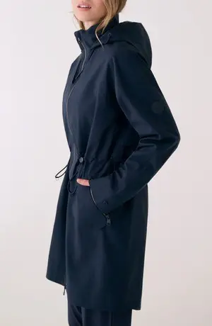 LOLE Piper 2.0 Hooded Water Repellent Raincoat - Outerspace