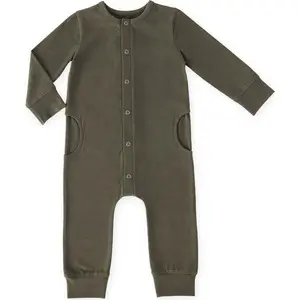 PEHR Essentials Organic Cotton Romper - Olive
