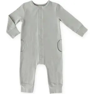 PEHR Essentials Organic Cotton Romper - Soft Sea