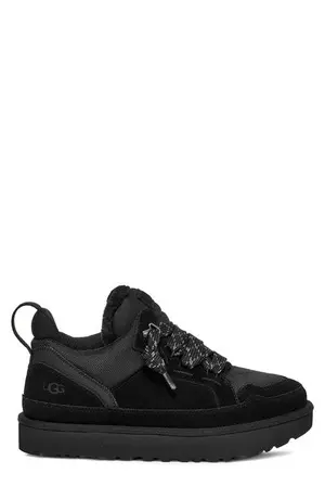 UGG Lowmel Lace Up Sneakers - Black