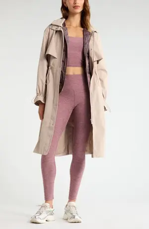 Zella 3-in-1 Trench Coat - Tan Thread