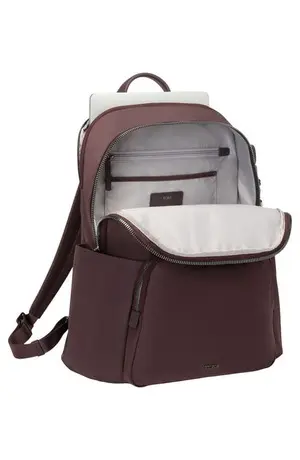 Tumi Nylon Backpack - Deep Plum