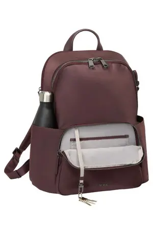 Tumi Nylon Backpack - Deep Plum