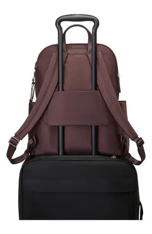Tumi Nylon Backpack - Deep Plum