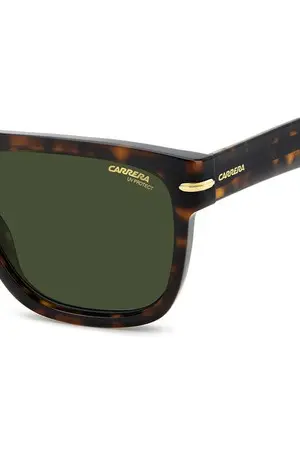 Carrera Eyewear 57mm Rectangular Sunglasses