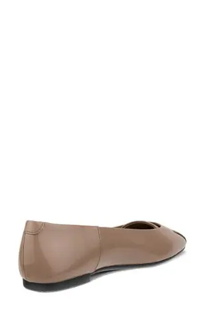 Ecco Margot Origami Ballet Flat - Taupe