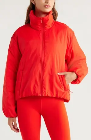 Zella Elevate Insulated Jacket - Red Fiery
