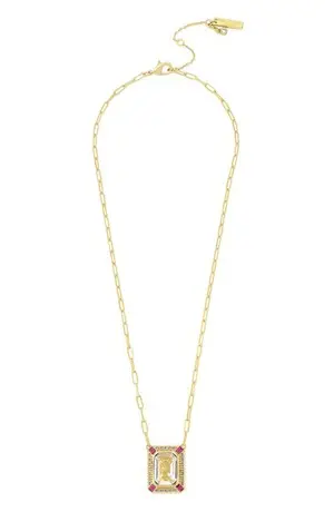 Kurt Geiger Eagle Crystal Pendant Necklace