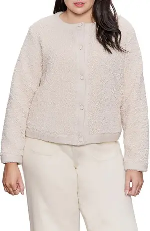 Sanctuary High-pile Fleece Cardigan