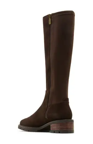Blondo Harriet Waterproof Knee High Boot - Java Suede