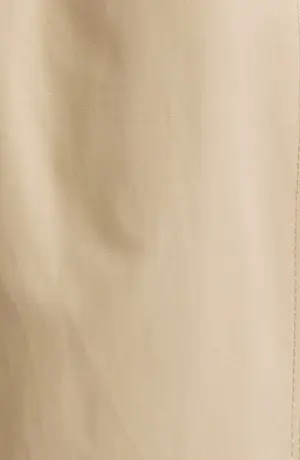 London Fog Double-breasted Trench Raincoat - Stone