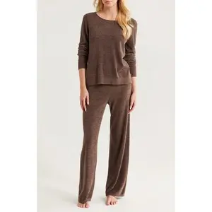 Barefoot Dreams Cozychic® Ultra Lite® Boat Neck Pajamas - Java