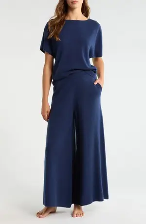 Nordstrom Cashmere Lounge Set - Navy