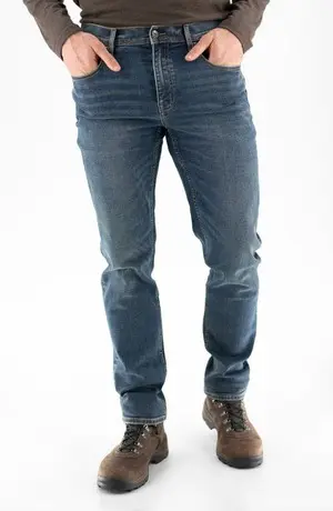 DEVIL-DOG DUNGAREES Slim Straight Leg Jeans - Burke