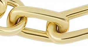 Bony Levy 14k Gold Mixed Link Chain Bracelet