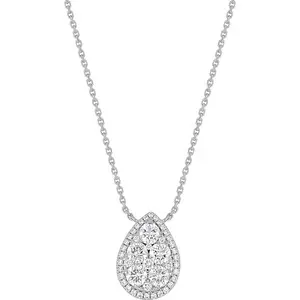 Bony Levy Audrey Diamond Pendant Necklace - 18k White Gold