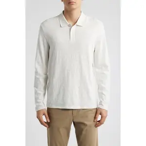 Vince Half Placket Polos For Men