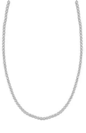 Bony Levy Monaco Diamond Tennis Necklace - 18k White Gold