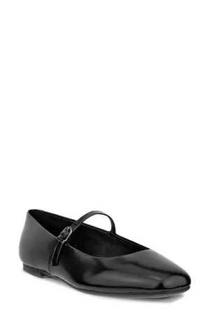 Ecco Margot Mary Jane Flat - Black
