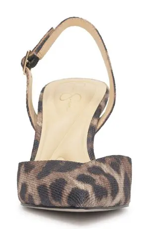 Jessica Simpson Fyvera Slingback Pump - Safari Combo
