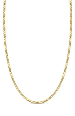 Bony Levy Mixed 14k Gold Cable Chain Necklace