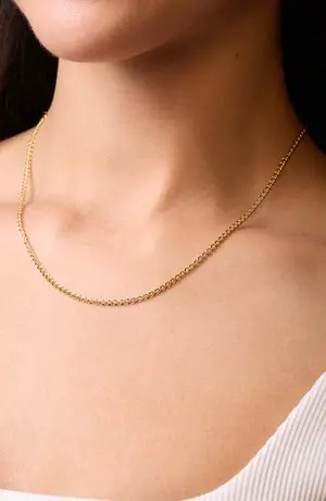 Bony Levy Mixed 14k Gold Cable Chain Necklace