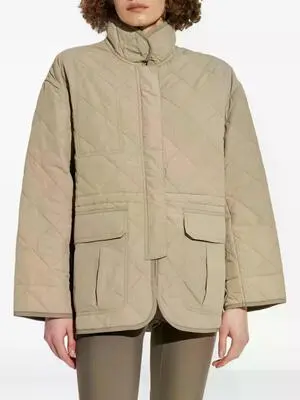 RETHINKIT STUDIOS Quilted Flap-pocket Jacket - Neutrals